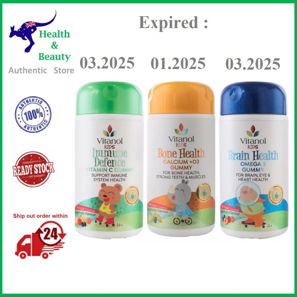 VITANOL KIDS Bone Health / Brain Health / Immune Defence Vitamin C ...