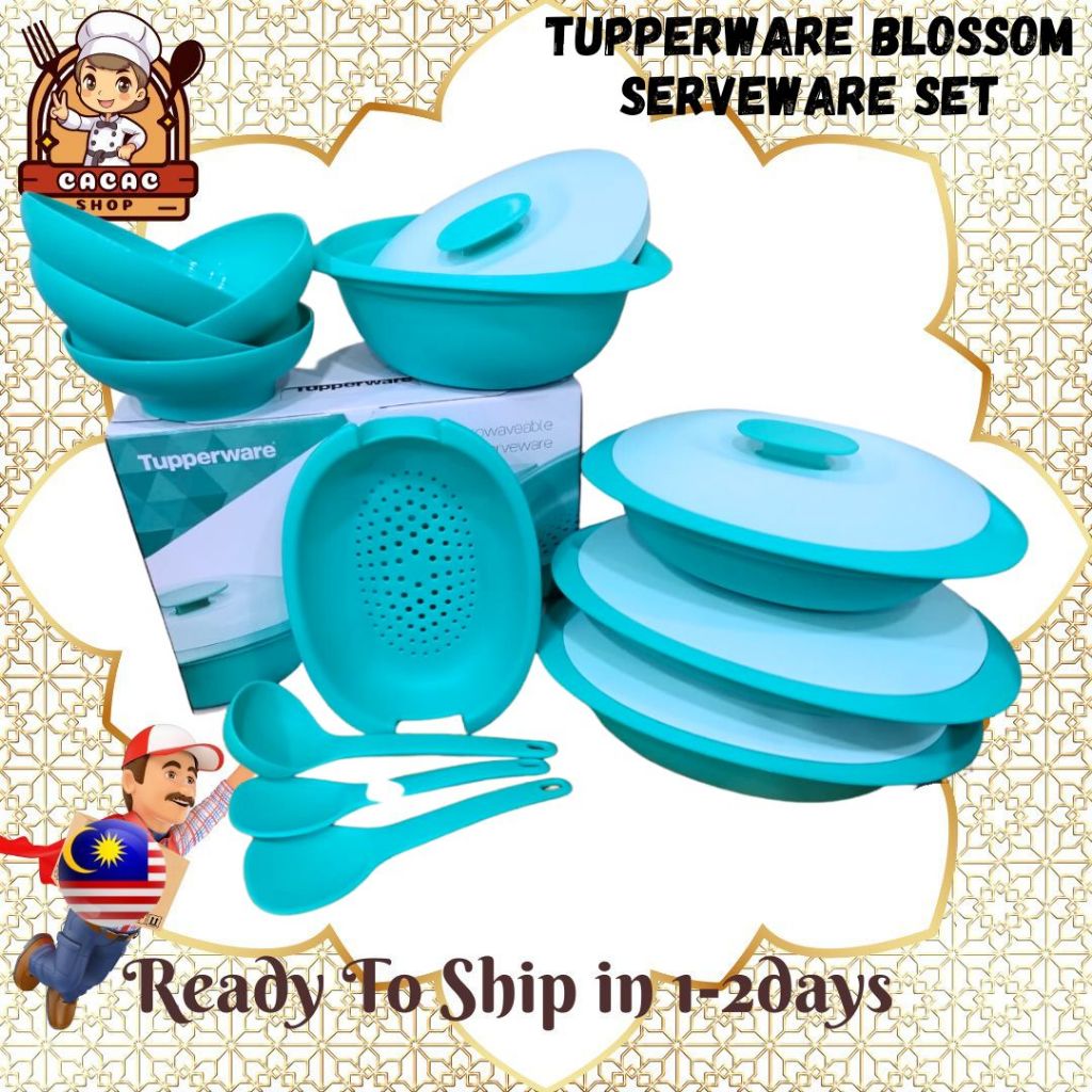 Blossom Serveware Set Tupperware | Bekas Hidang Makanan | Bekas ...