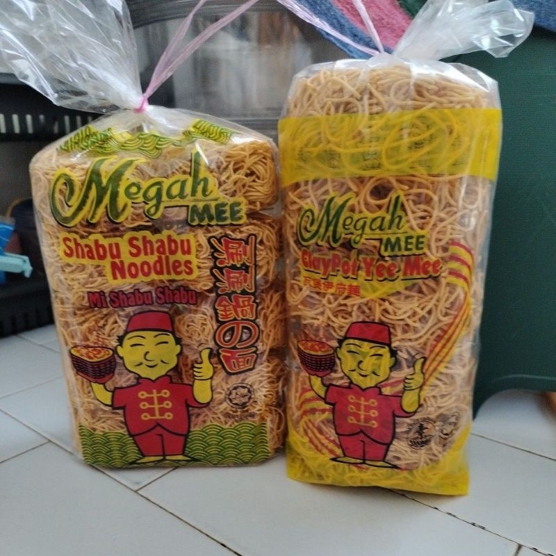 Yee Mee 375g 伊面 Shabu Shabu Mee 400g 涮涮面 | Shopee Malaysia