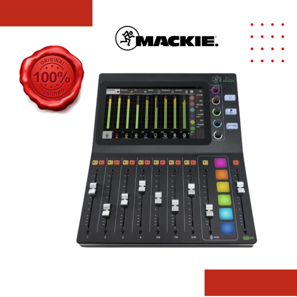 Mackie DLZ Creator 12-channel Digital Mixer | Shopee Malaysia