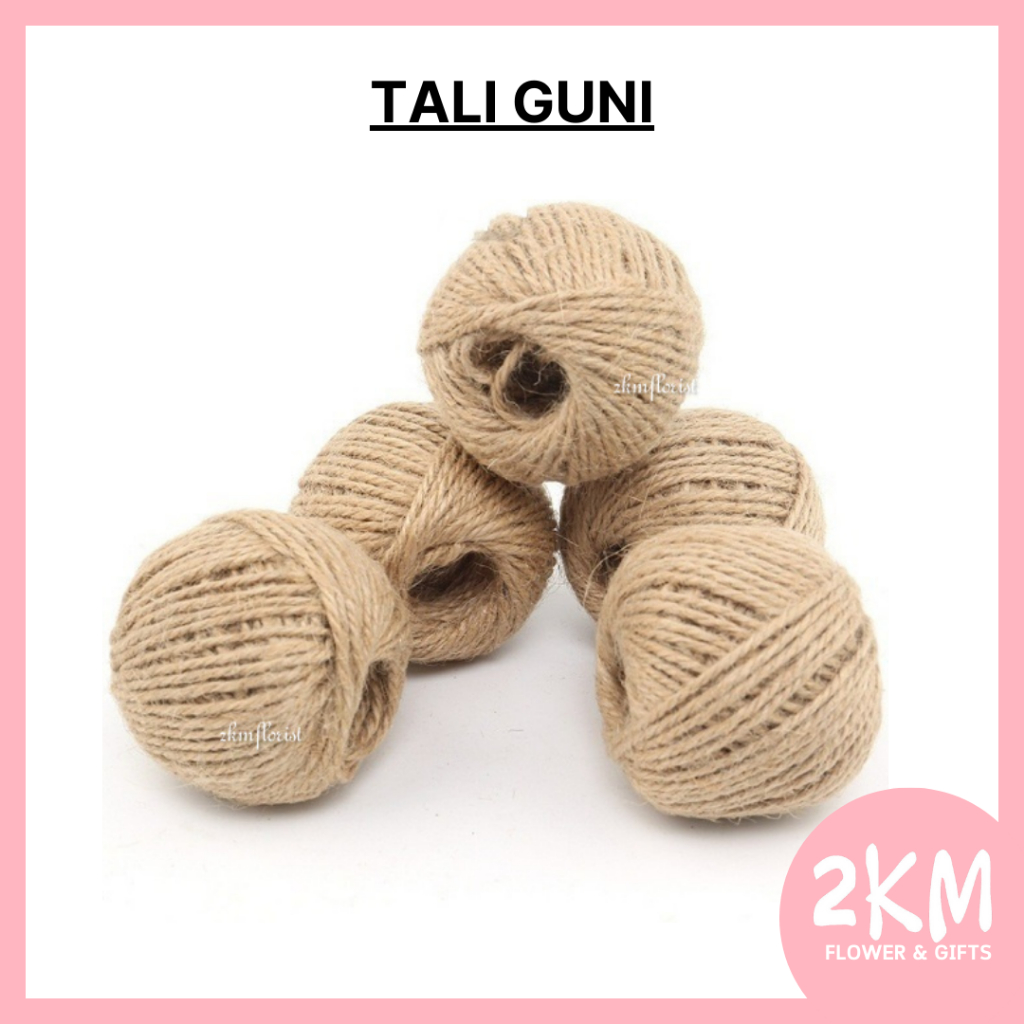 TALIGUNI JUTE ROPE Natural Jute Hemp Linen Rope Twine String Cord Shank ...