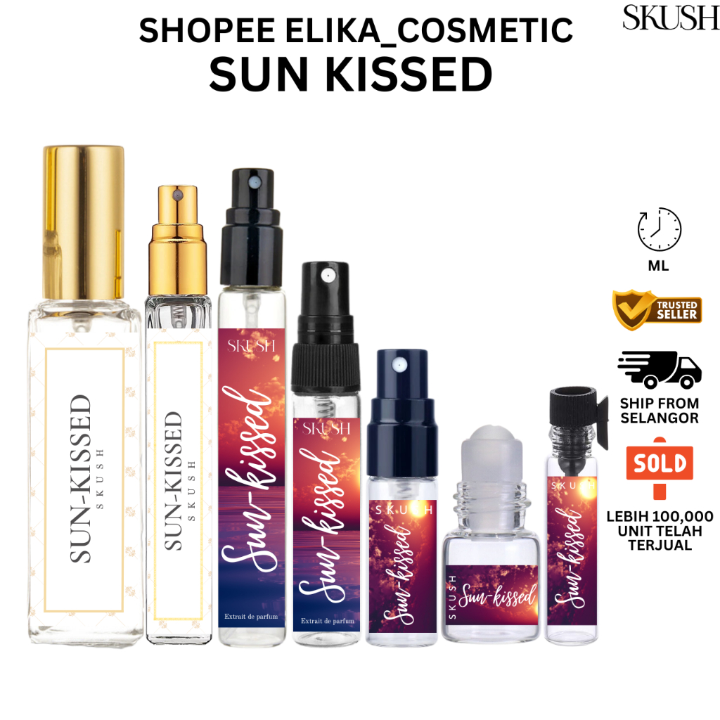SKUSH SUN-KISSED High Quality Perfume Pen Women MInyak Wangi Wanita ...
