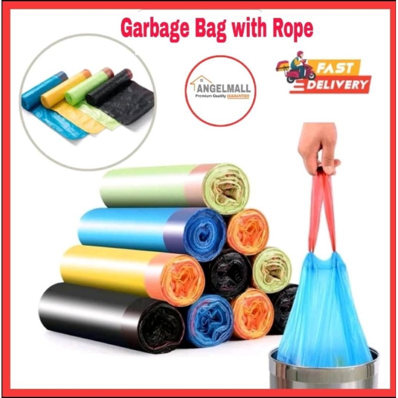 Plastic Sampah Garbage Bag Rubbish Bag Office Cleaning Trash Bags ...