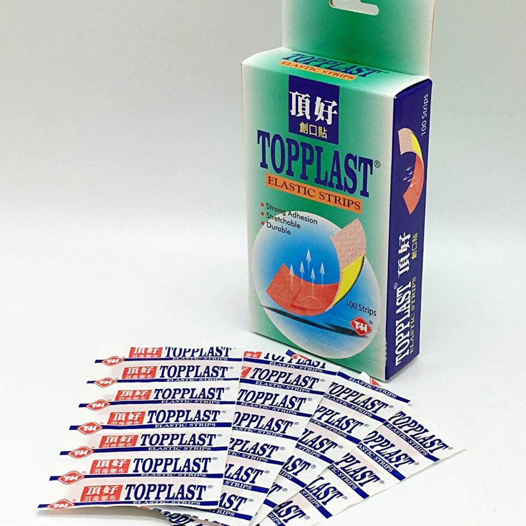 TOPPLAST ELASTIC 100 STRIPS | Shopee Malaysia