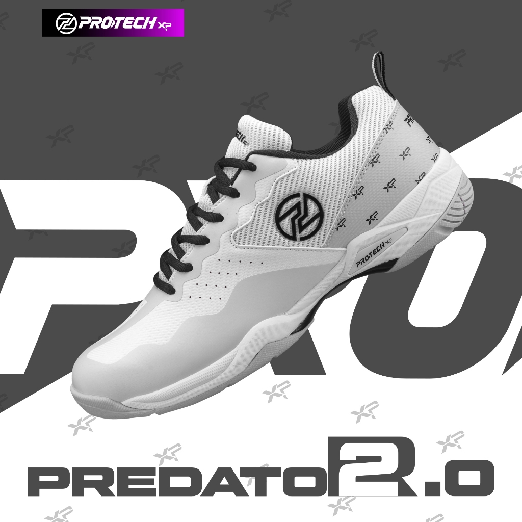 PROTECH PREDATOR 2.0 Light Weight Badminton Shoes (Khakis) | Shopee ...