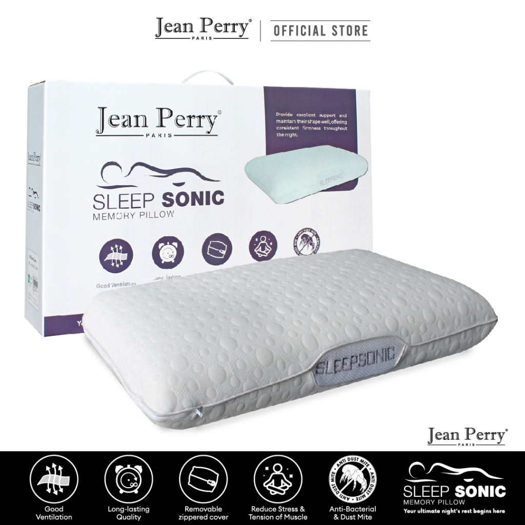 Jean Perry Sleep Sonic Memory Pillow | Shopee Malaysia