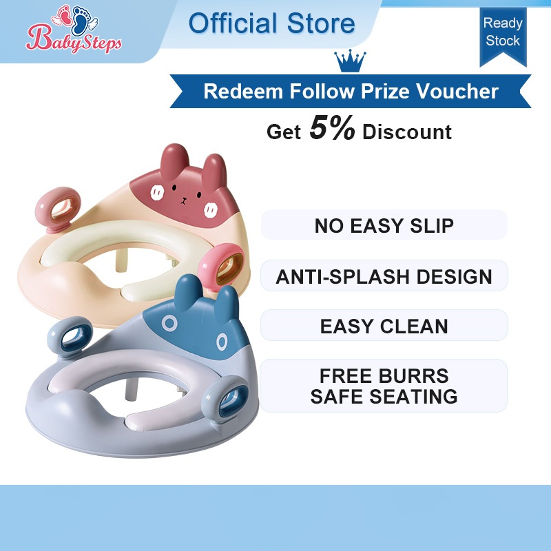 BABYSTEPS Toilet Seat Tandas Budak Baby Toilet Seat Pee Bucket Potty ...