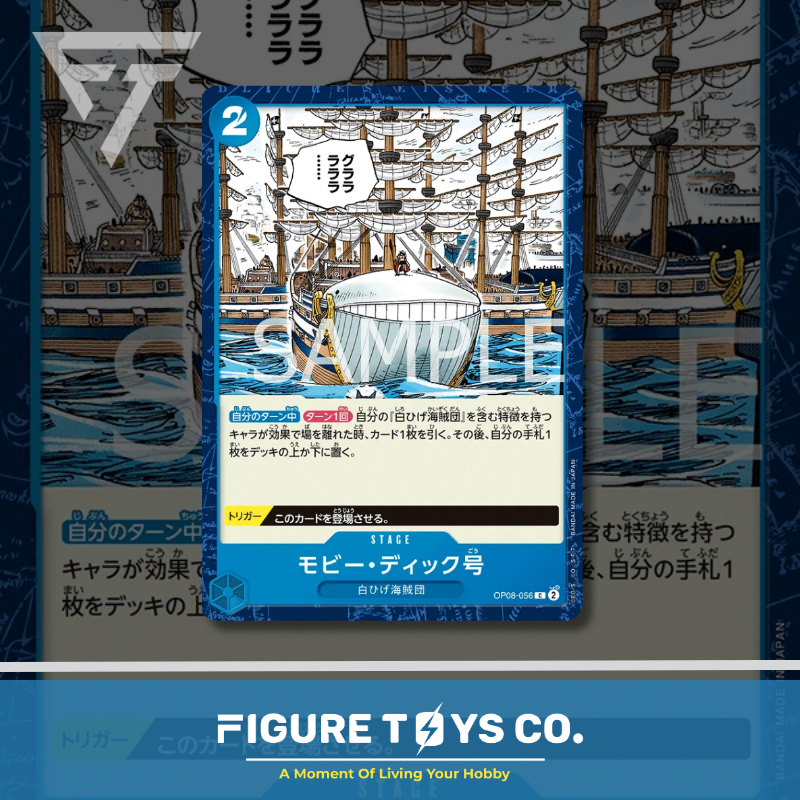 ONE PIECE CARD GAME OP08-056 C-Moby Dick | Shopee Malaysia
