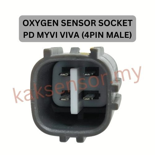 4PIN TOYOTA/ PERODUA MYVI VIVA ALZA VIOS CAMRY OXYGEN SENSOR SOCKET ...