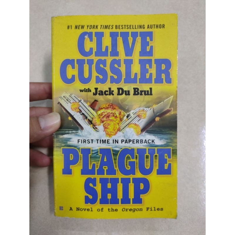 [BB] [Used] Plague Ship (Oregon Files #5) by Clive Cussler (Thriller ...