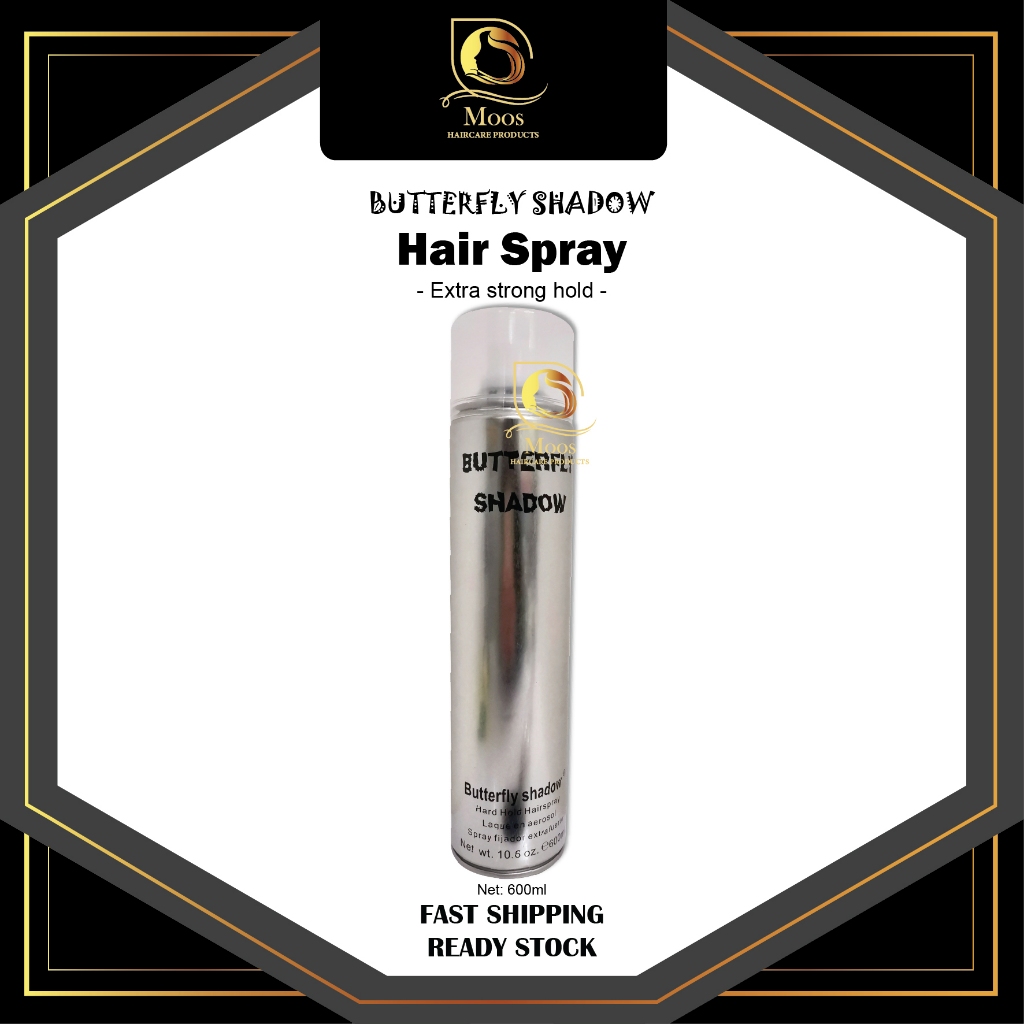 Butterfly shadow hair spray 600ml - West Malaysia Only (Honeydew flavor ...
