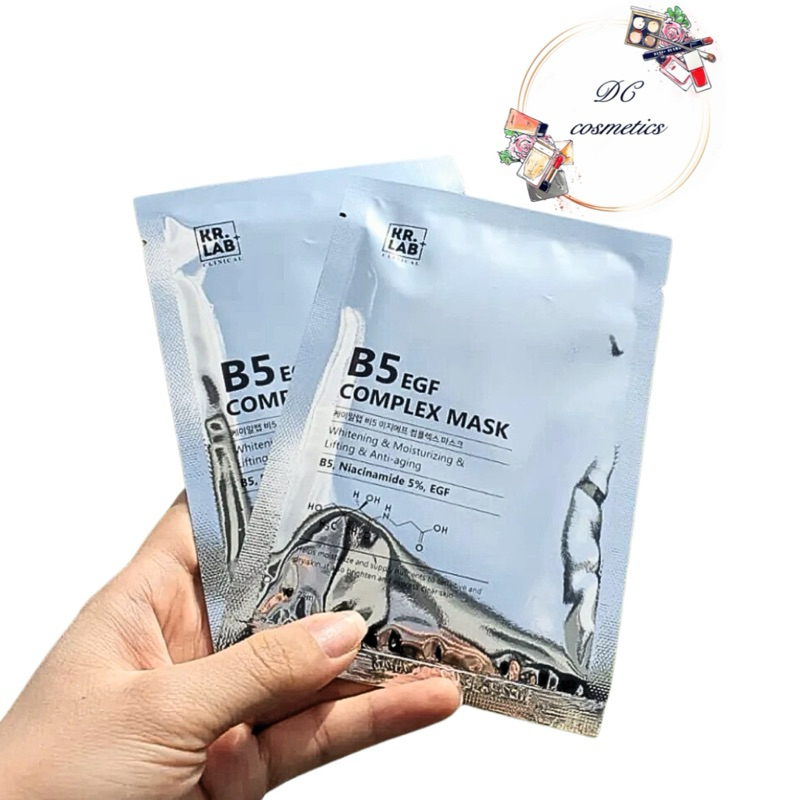 [Ready Stock]KR.LAB + B5 EGF COMPLEX MASK (1 box 10 pieces) | Shopee ...