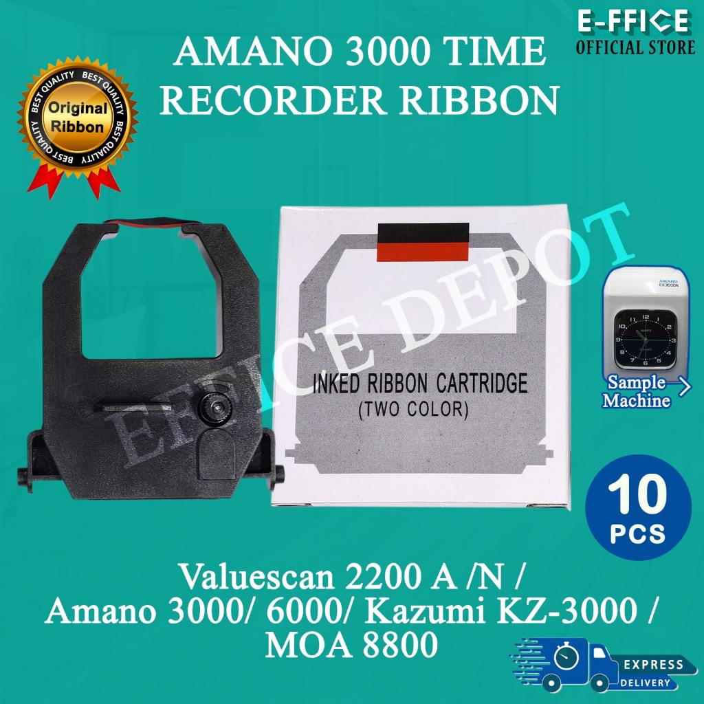 Effice Depot - Amano 3000 Time Recorder Ribbon Cartridge - Valuescan ...