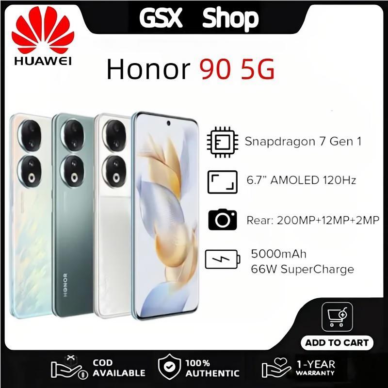 HONOR 90 5G Smartphone 19(12+7)GB+256/512GB 200MP Super Sensing Camera ...