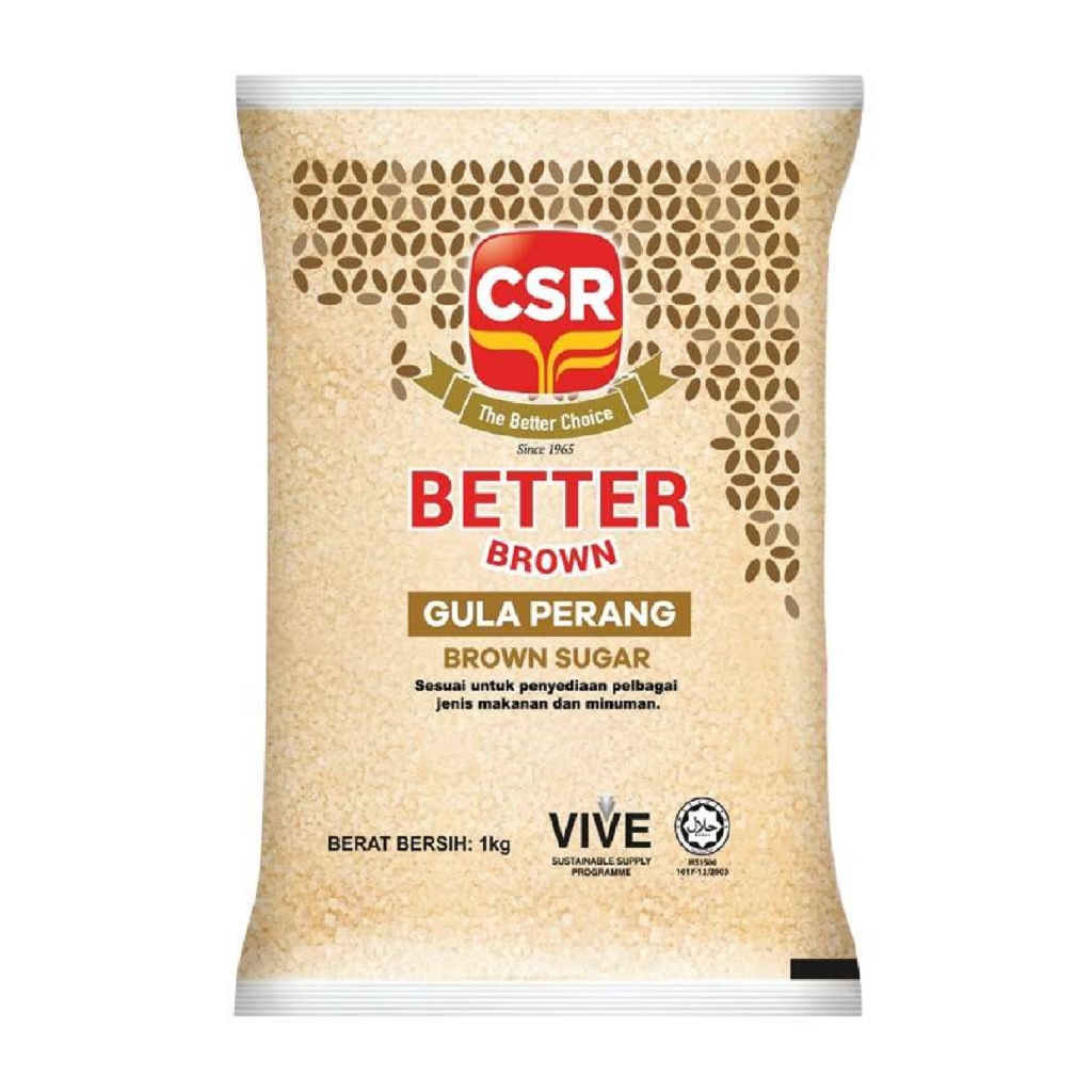 CSR Better Brown Sugar (1kg) | Shopee Malaysia