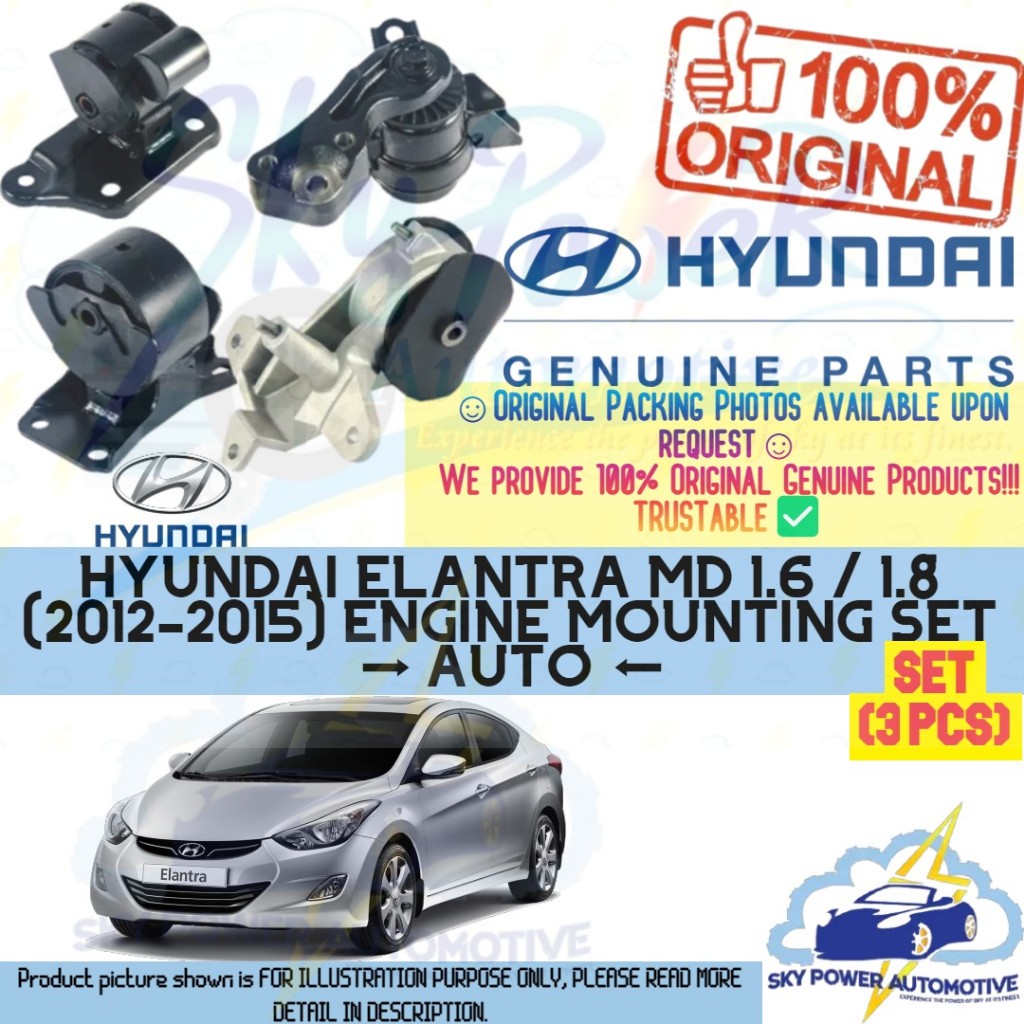 HYUNDAI ELANTRA MD 1.6 1.8 (2012-2015) AUTO 100% ORIGINAL HYUNDAI ...