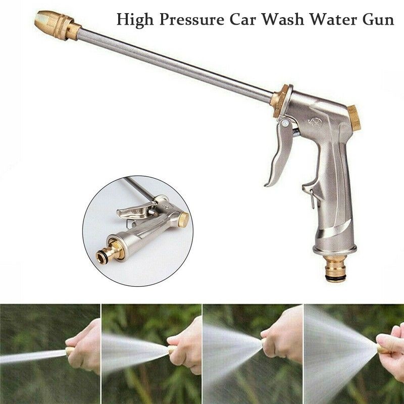 Water Spray Gun High Pressure Outdoor Water Jet Pump Car Wash Water Gun ...