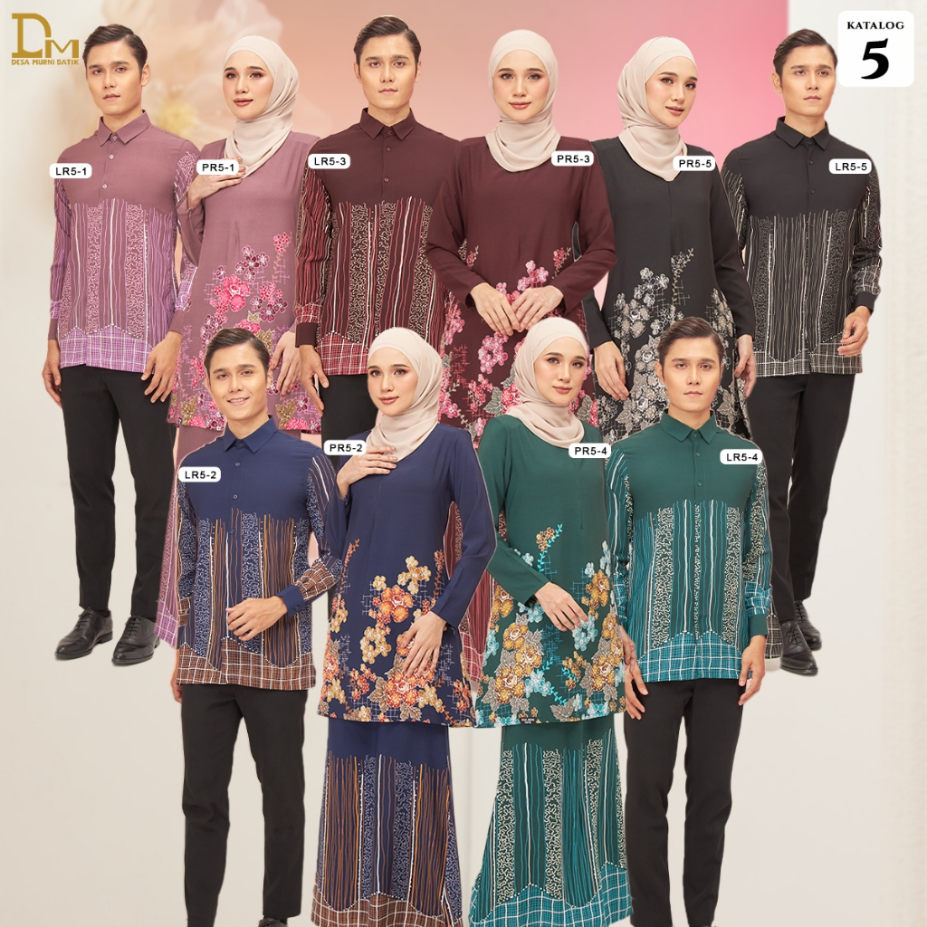 Desa Murni Batik - Baju Sedondon Kurung Batik Airis & Kemeja Batik Luxe ...