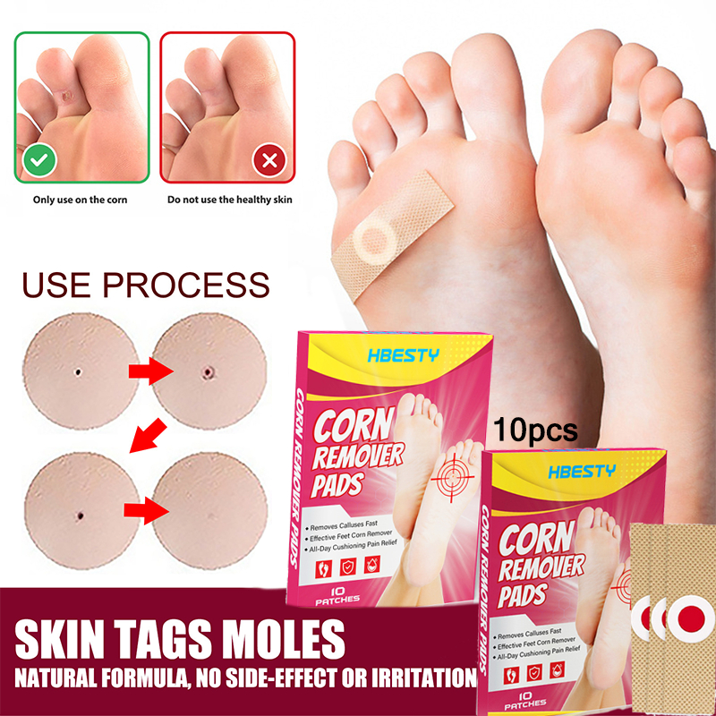 10pcs/box Warts Remover Patch skin tag remover patch Warts Remover ...
