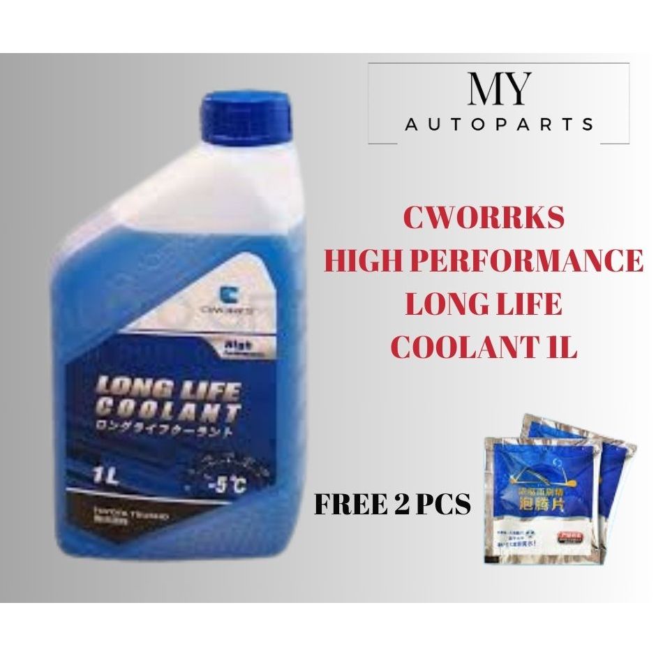 RC-BLUE-1C RADIATOR COOLANT RC ANTI-FREEZE 50% BLUE LONG LIFE COOLANT ...
