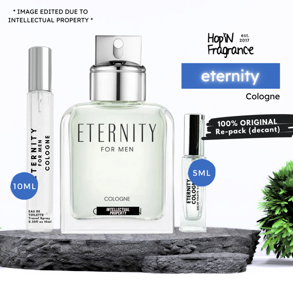 [ Decant ] Original C K Eternity Cologne EDT 5ml/10ml Perfume Repack ...