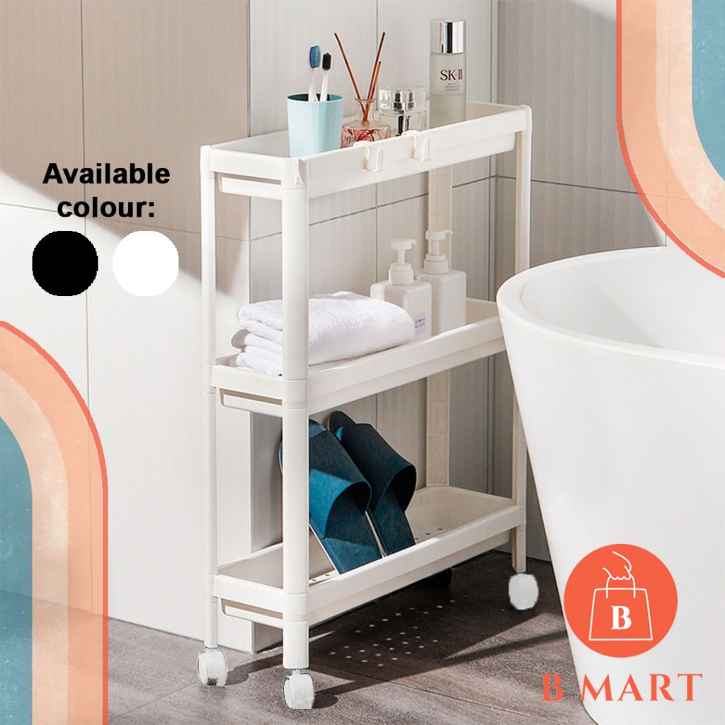 STORAGE TROLLEY SHELF TROLLEY BATHROOM TROLLEY KITCHEN SHELF TROLLEY ...