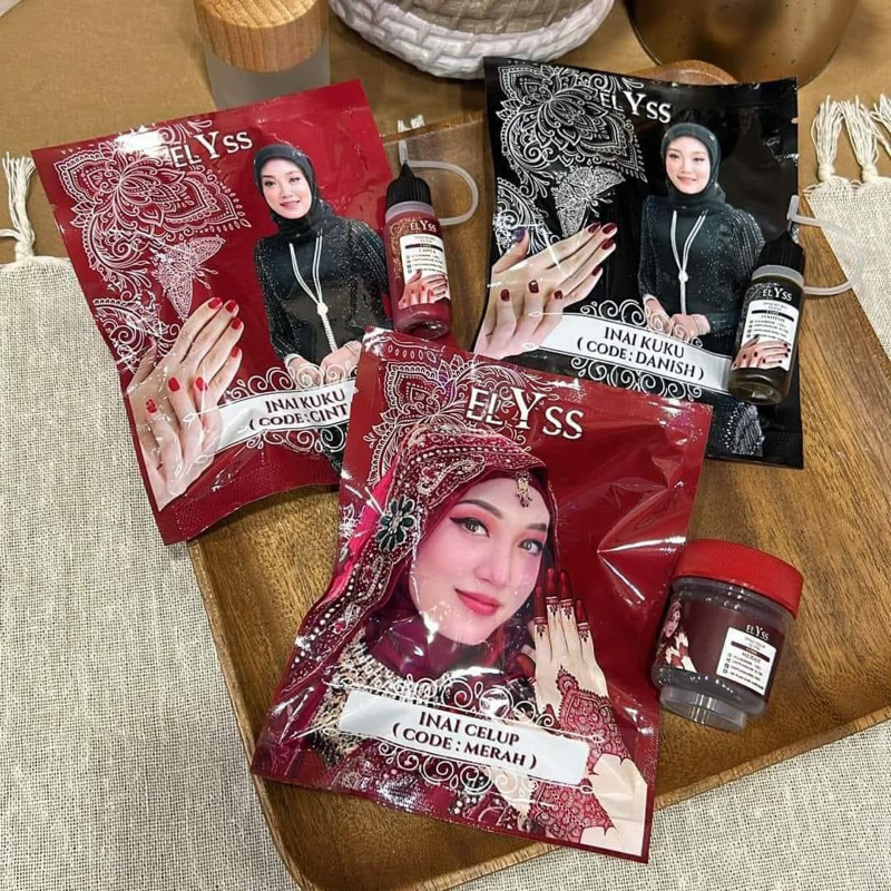 Elyss inai kuku / inai celup | Shopee Malaysia