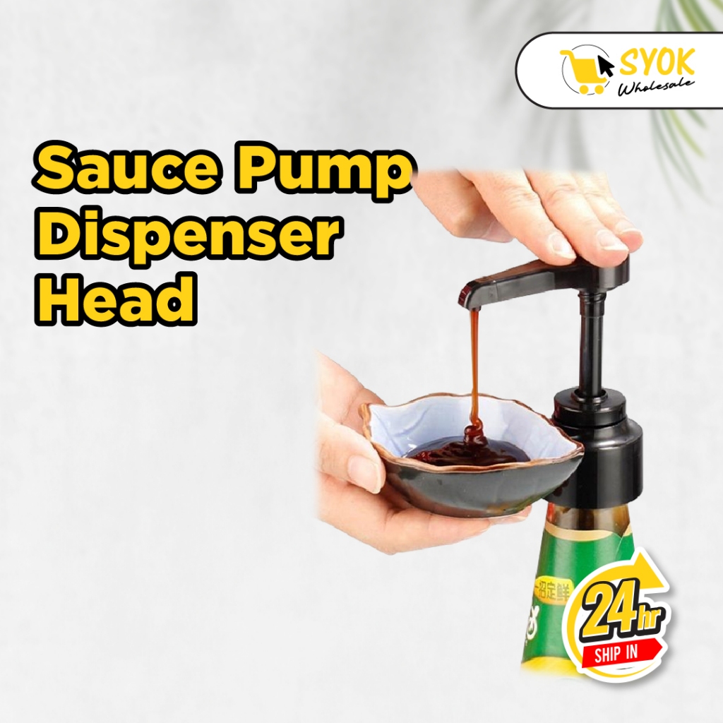 Sauce Pump Dispenser Head | Chili Tomato Sauce Bottle Mouth Squeezer ...