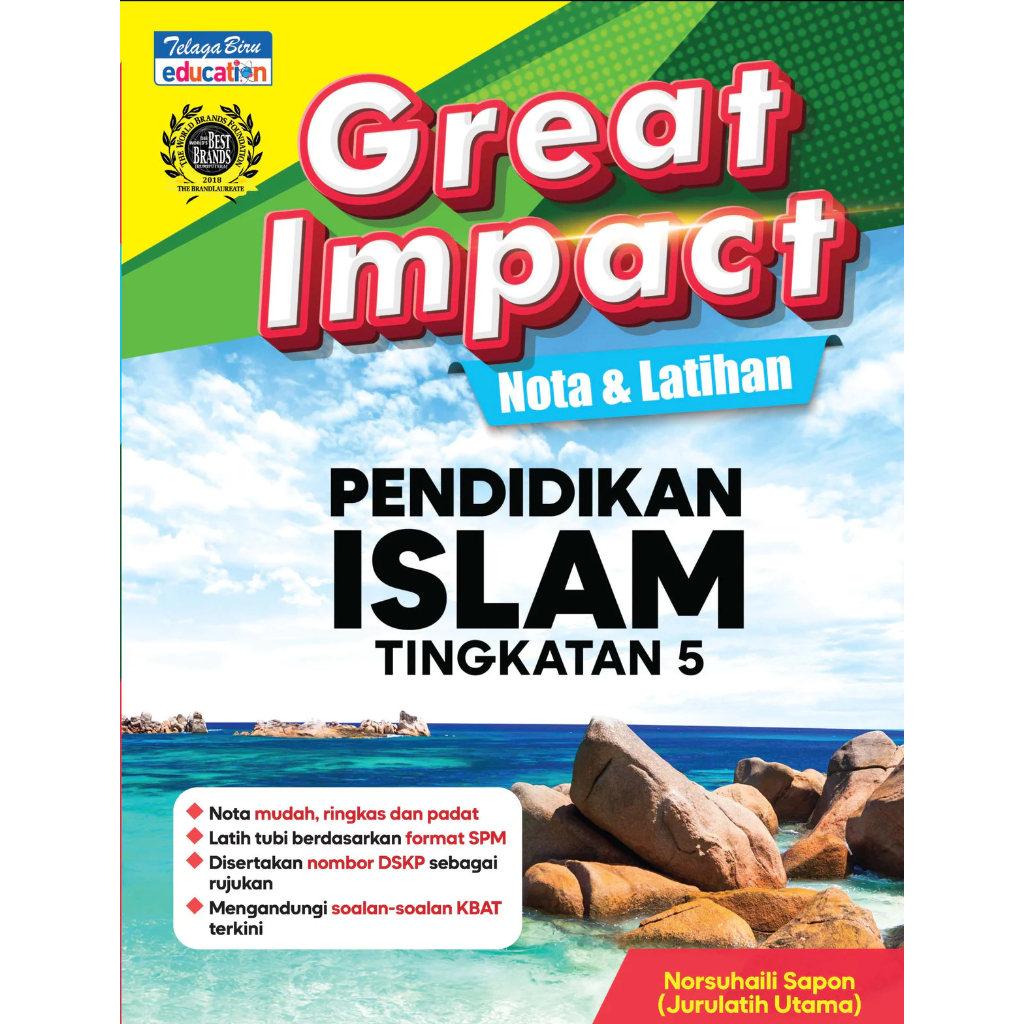 Great Impact Nota & Latihan Pendidikan Islam Tingkatan 5 - TBBS1309 ...