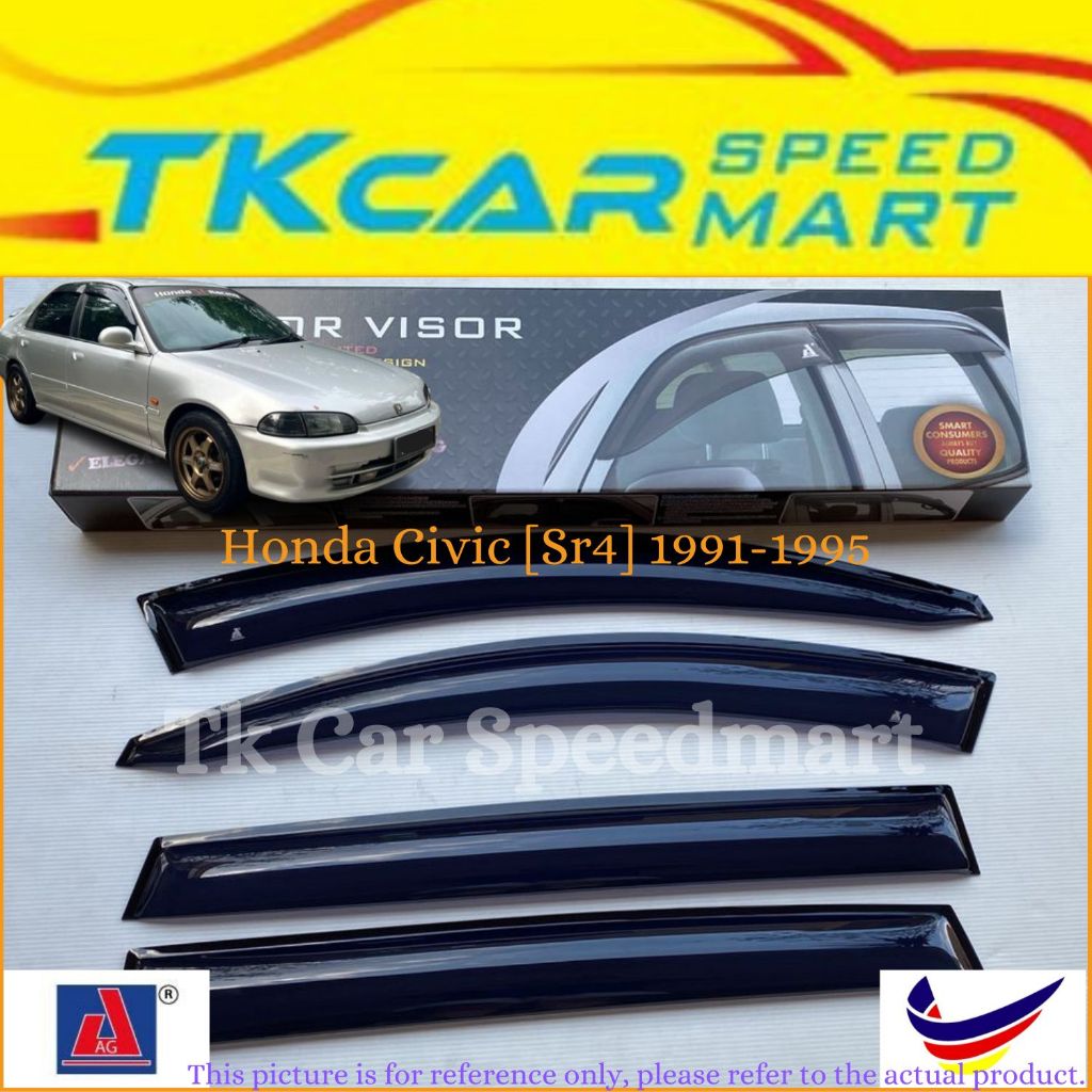 [READY STOCK] HONDA CIVIC [SR4] 1992-1995 5 TH GEN ( AG ) 4 DOOR 10 CM ...