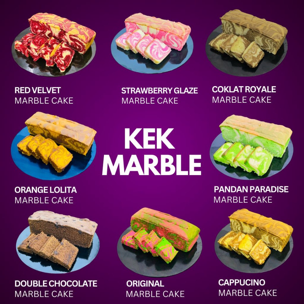 💥HOT ITEM KEK MARBLE (SIZE SMALL)💥 8 PERISA PILIHAN READY STOCK (BEST ...