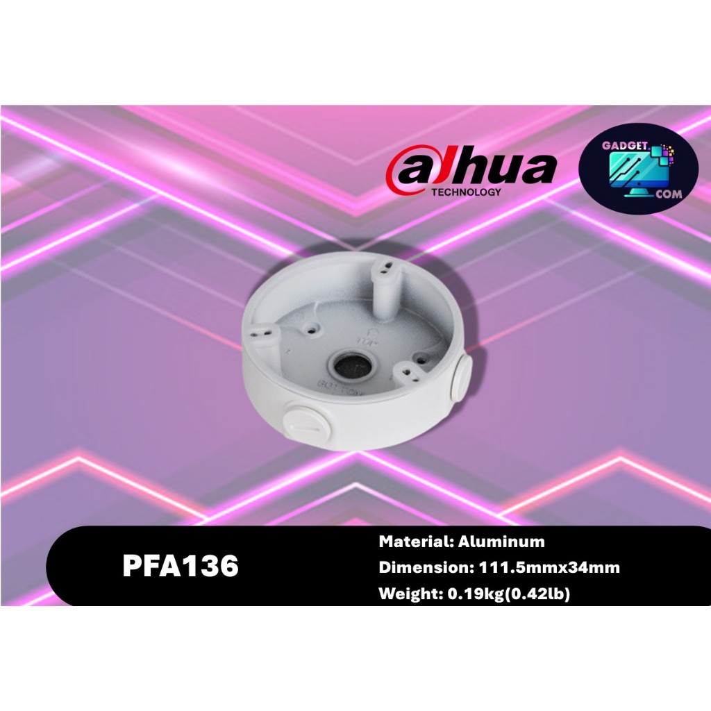 DAHUA DH-PFA136 Water-proof Junction Box | Shopee Malaysia