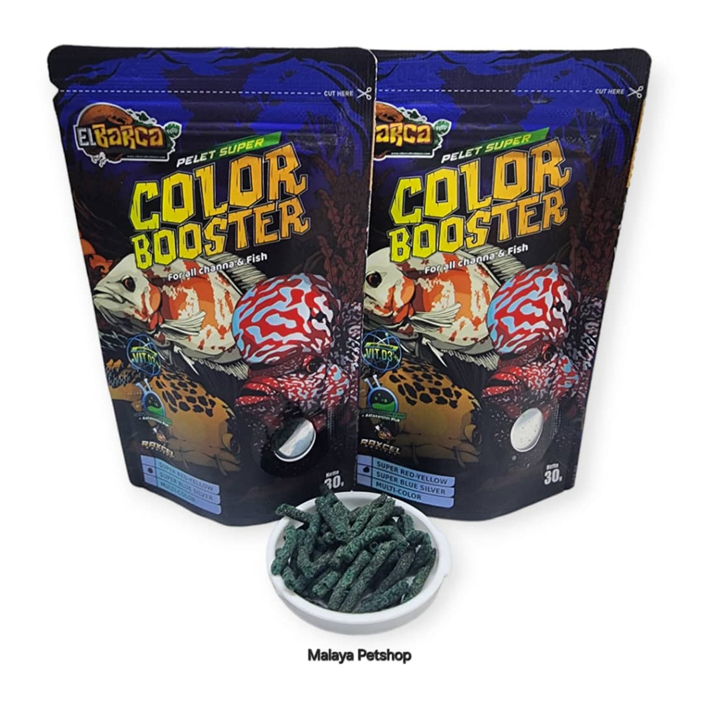 Pellet Super Color Booster Super Blue-Silver by EL Barca 30 gram ...
