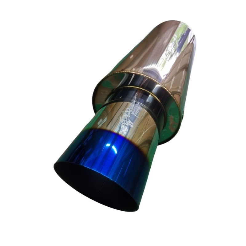 HKS JASMA CAR MUFFLER EXHAUST BLUE TIP / SS TIP SPORT MUFFLER TABUNG ...