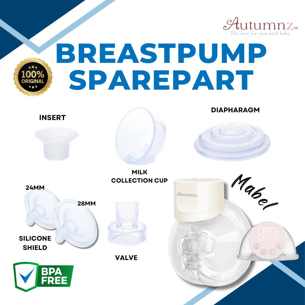 AUTUMNZ MABEL BREASTPUMP SPAREPART (Valve / Diaphragm / Massager / Tube ...