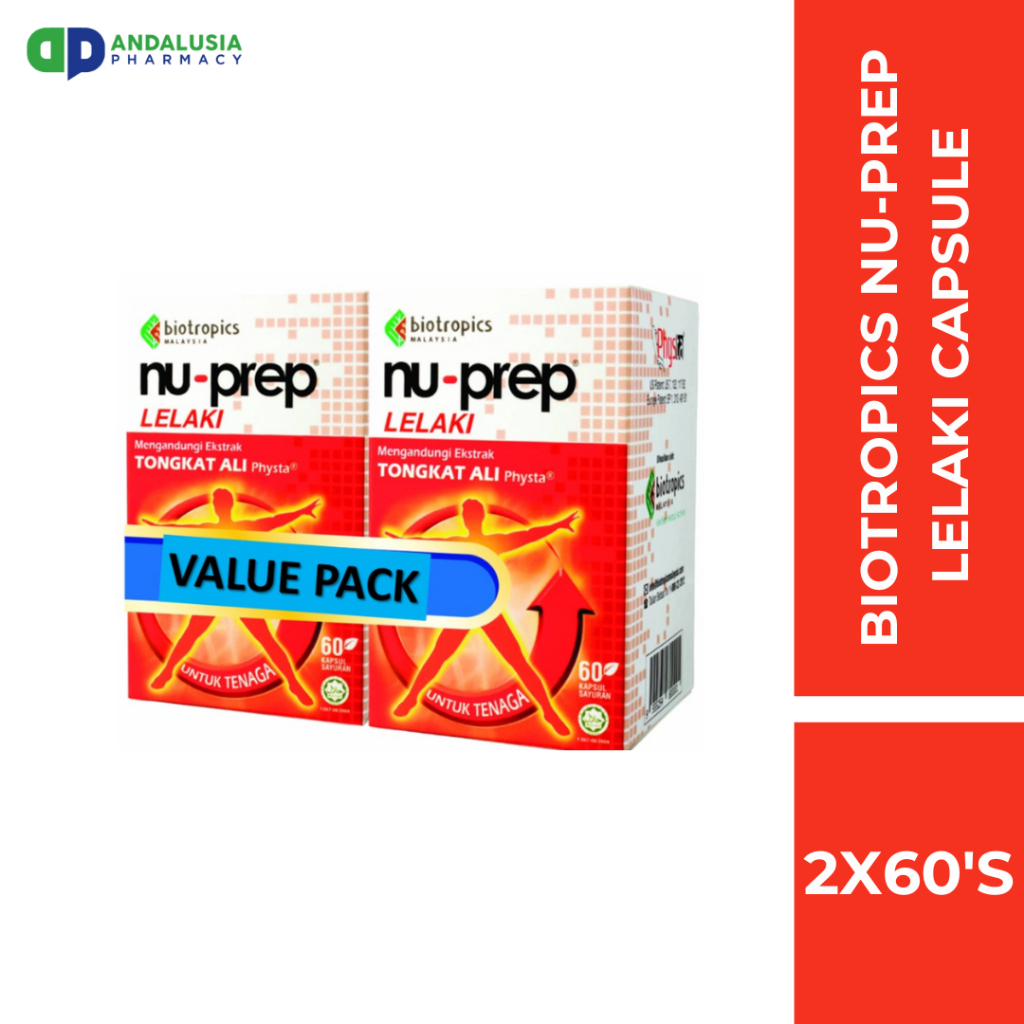 BIOTROPICS NU-PREP LELAKI CAPSULES | Shopee Malaysia