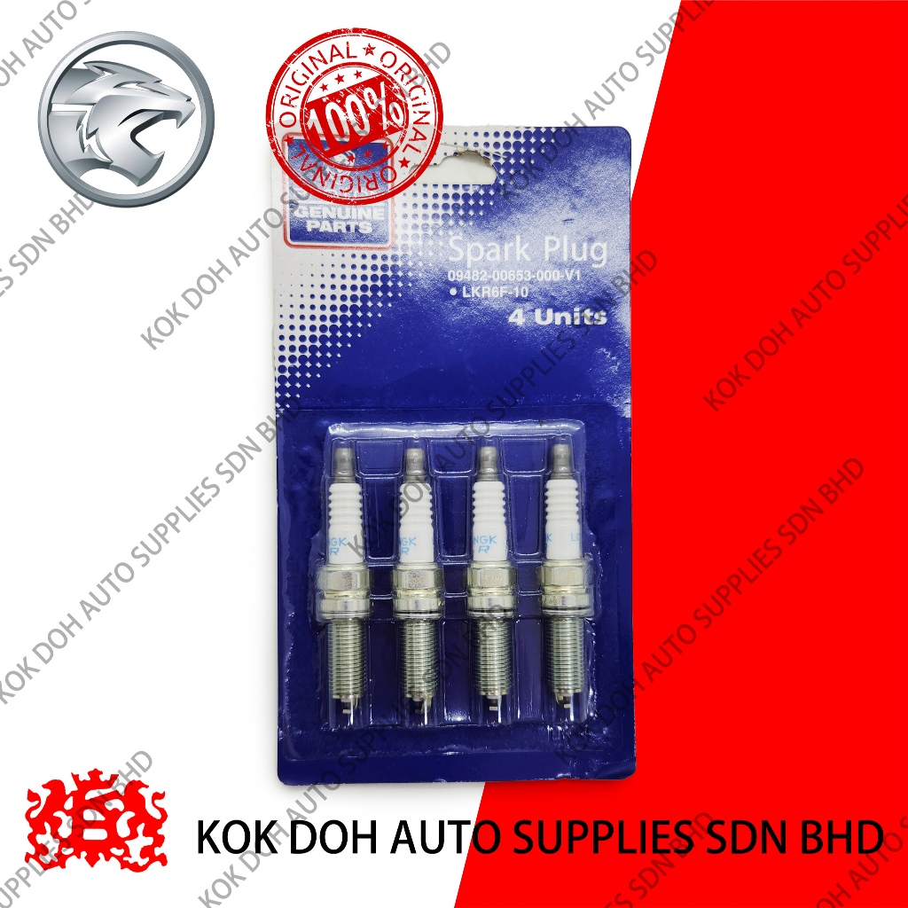 Palam Pencucuh Spark Plug PROTON ERTIGA / 09482-00653-000-V1 / 1 Set (4 ...