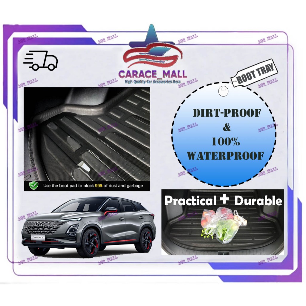OMODA5 Boot Tray OEM Car Org Cargo Rear Tray Protect Dust Kereta Boot ...