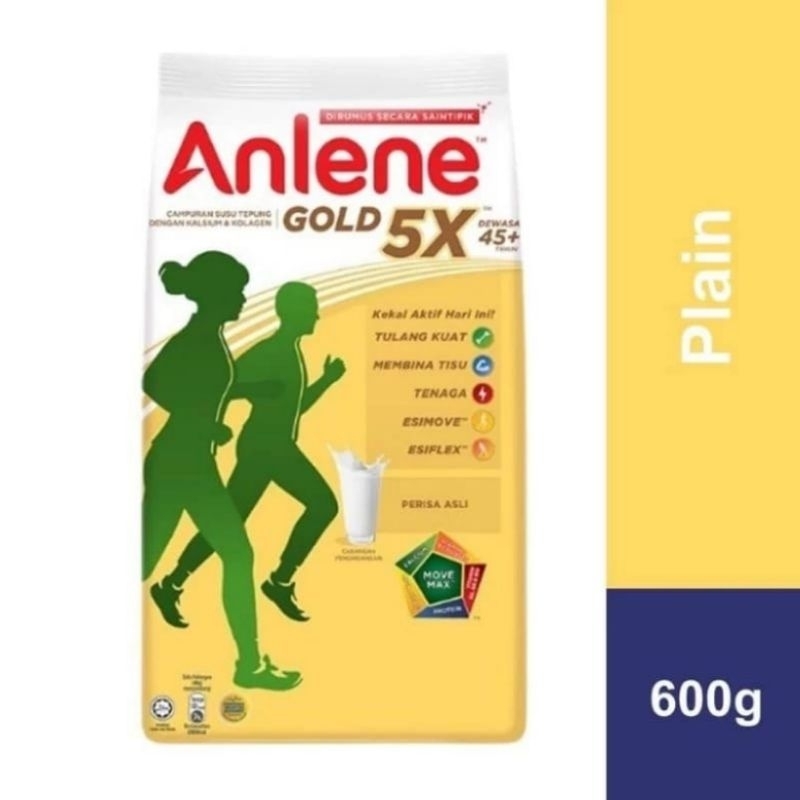 FREE SHIPPING ANLENE GOLD 5×HIGH CALCIUM 600G | Shopee Malaysia