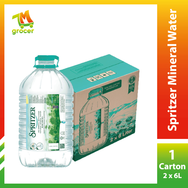 Spritzer Air Mineral (2 x 6L) | Shopee Malaysia