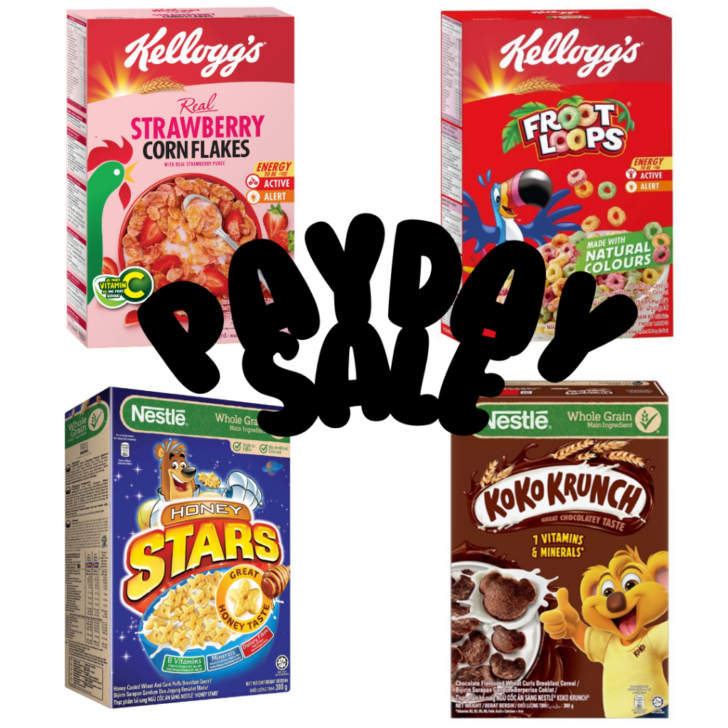 Kelloggs Frosties Froot Loops Coco Pops Strawberry Corn Koko Krunch ...