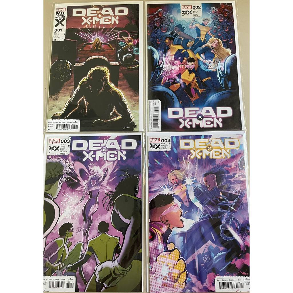 【ORIGINAL US COMIC】DEAD X-MEN 【1~4 COMPLETE】【MARVEL COMIC】【Ready Stock ...