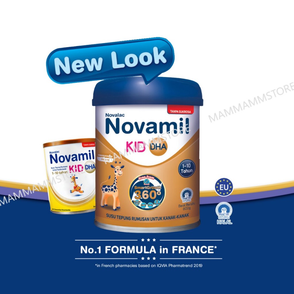 NOVAMIL KID DHA GROWING UP MILK 800G | Shopee Malaysia