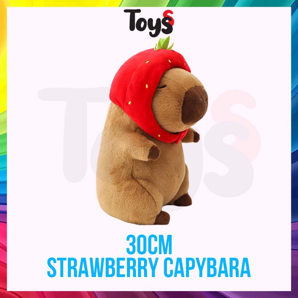 🍊Toyss Capybara Plush Stuffed Animal Capybara Bag Capibara Doll Boneka ...