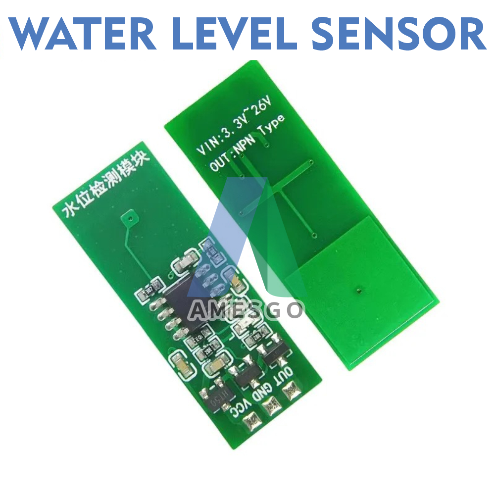 Amesgo M04 Water Level Detection Module Sensor Green Non-Contact Liquid ...