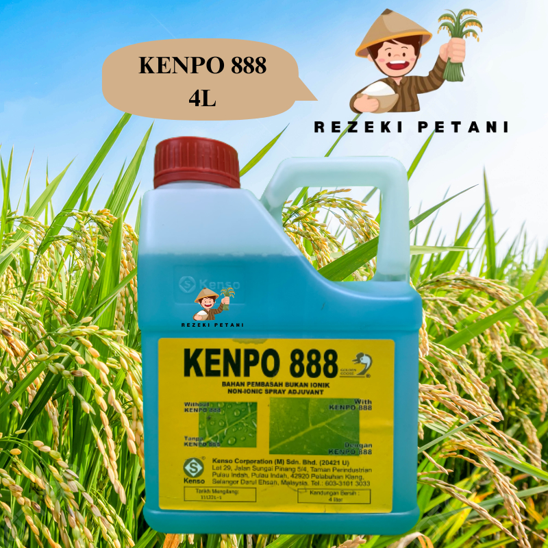 [ORIGINAL] 4L Kenpo 888 (Sama Farmpol 303 ) Gam Pelekat Racun Baja ...