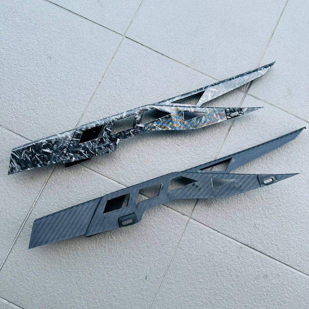 Chain Cover Carbon Glossy Peti Penutup Rantai with Bracket Protaper Y15 ...