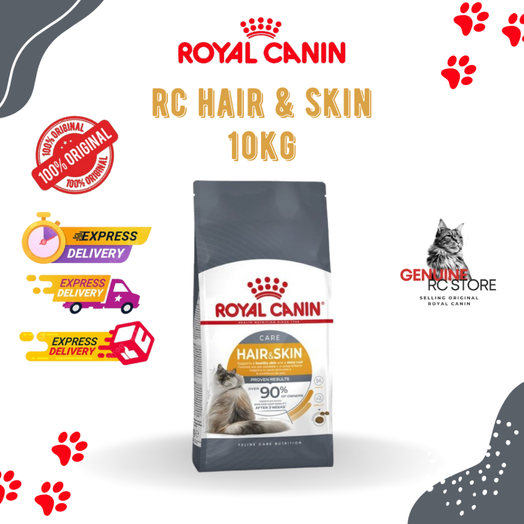 Royal Canin Hair & Skin 10KG [RC Hair n Skin 10KG] | Shopee Malaysia