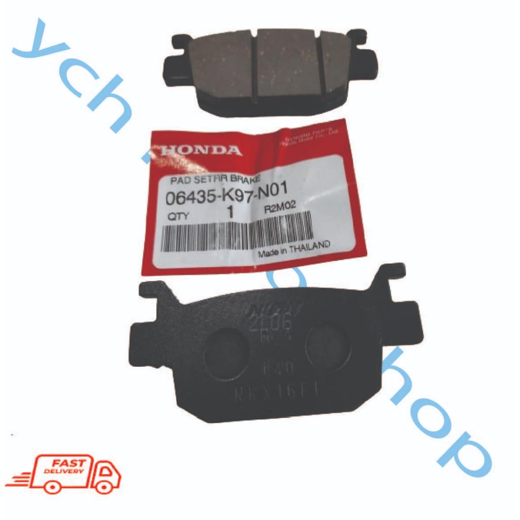 HONDA ADV150 ADV 150 ADV160 ADV 160 REAR DISC BRAKE PAD 100% ORIGINAL ...