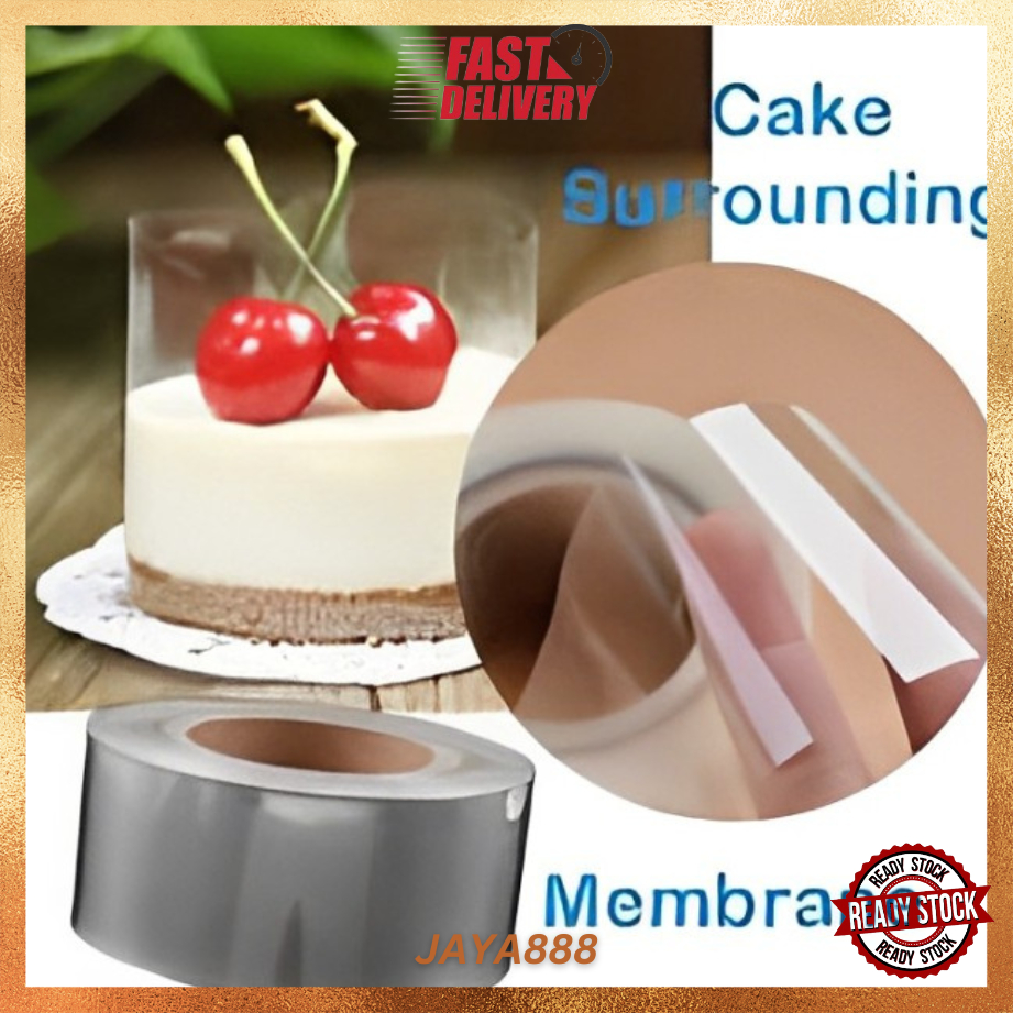 Cake Wrapper Roll / Pembalut Kek /Clear Hard Mousse cake card ...